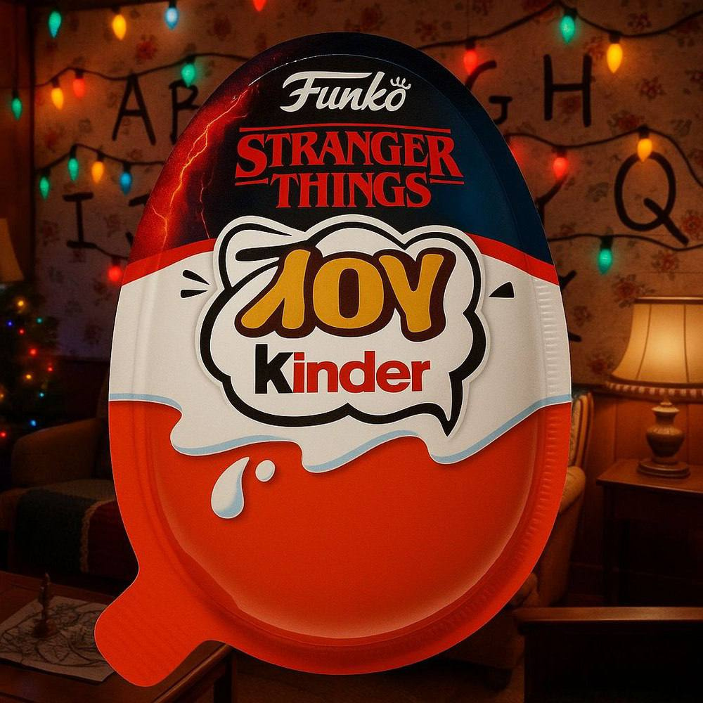 Kinder Joy Stranger Things Киндер Джой Очень Странные Дела купить на OZON по низкой цене ...
