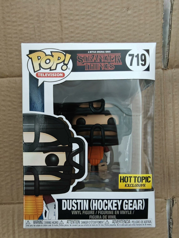 Фигурка Funko POP! NetflixStranger Things-Dustin (Hockey Gear) #719 ...