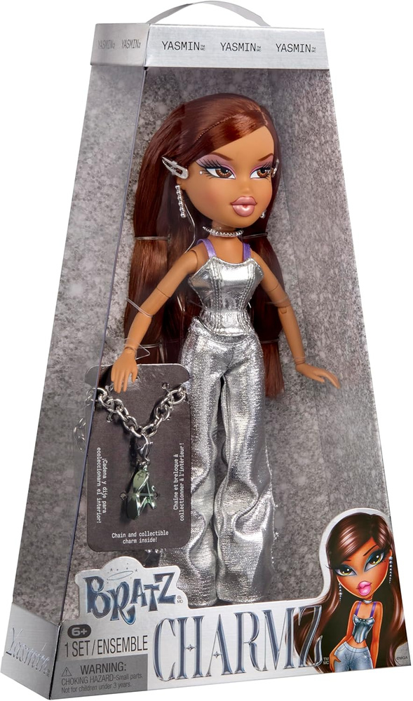 Bratz Charmz Yasmin , 2026 Новая модная кукла, детская игрушка-подарок ...