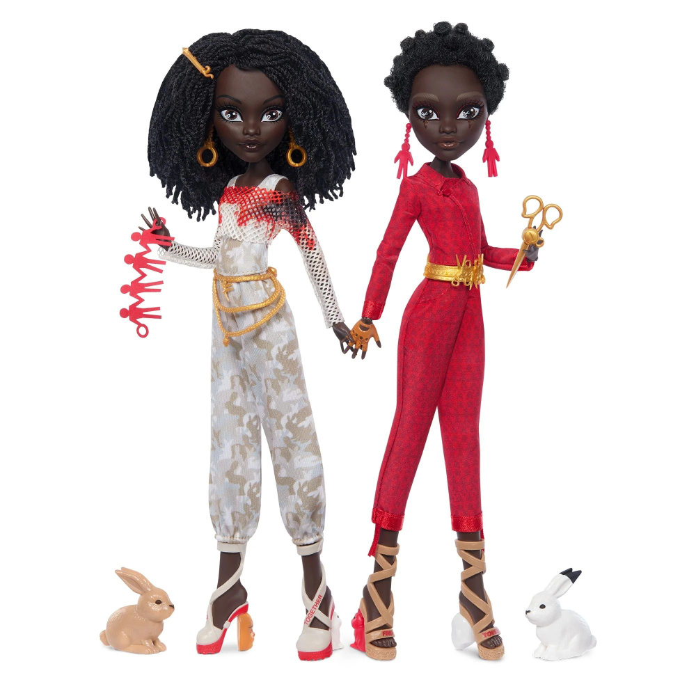 Набор кукол Monster High Us - Adelaide and Red (Монстр Хай Мы ...