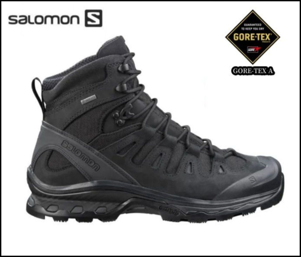 Ботинки Мужской, Женский Salomon черный, размер 43 На любой сезон 1 ...