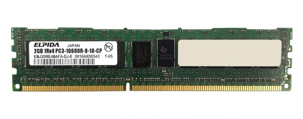 Модуль оперативной памяти Elpida DDR3 PC10600 1333 MHz CL 9 ...