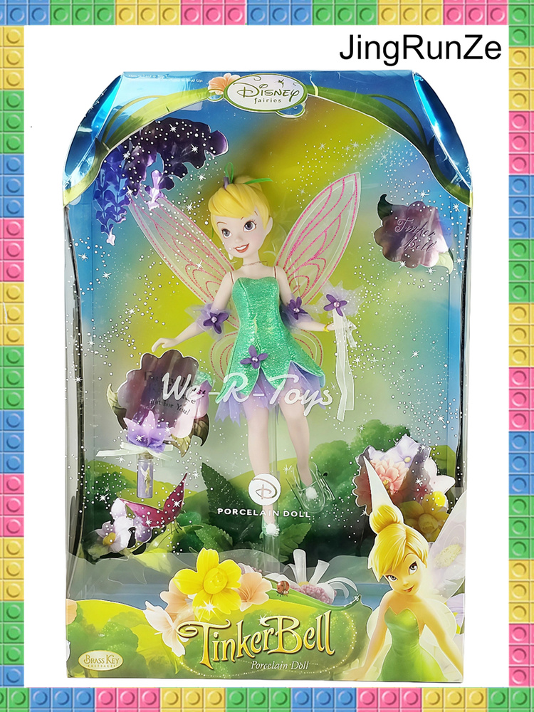 Кукла из коллекции фарфора Disney Fairies Tinker Bell 2008, 12-дюймовый ...