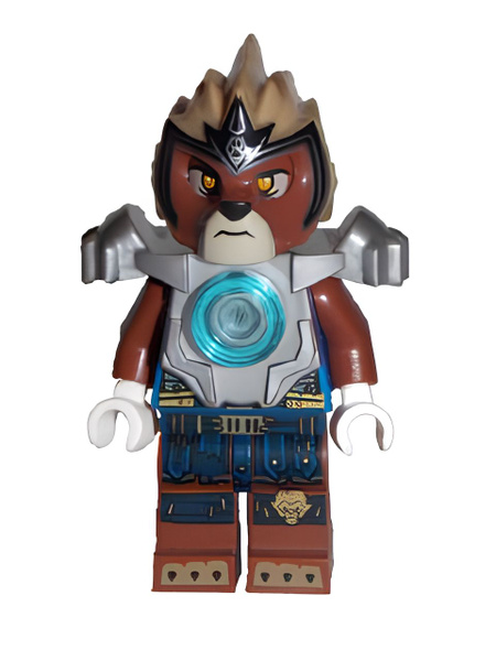 Минифигурка Lego Legends of Chima Lavertus - Flat Silver Heavy Armor ...