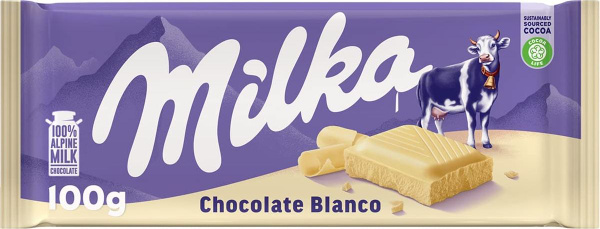 Шоколад белый Милка 90г. Milka White Chocolate 90g купить на OZON по низкой цене (2769927003)