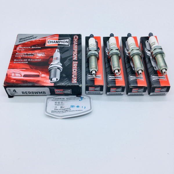 Свечи зажигания "CHAMPION RER8WMB" иридиевые Exeed LX TXL Chery Tiggo 4 ...