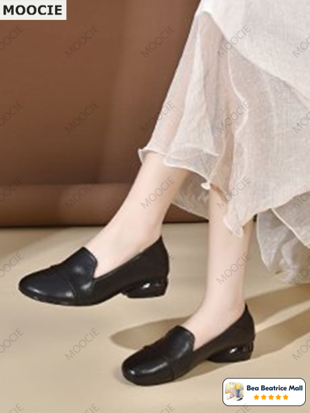 Мокасины Женский MOOCIE черный кристалл, размер 39 Без застёжки Демисезон купить c доставкой на ...