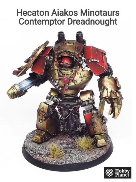 Warhammer 40000 Hecaton Aiakos Minotaurs Contemptor Dreadnought ...