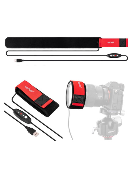 NEEWER USB нагреватель линзы 20"/500мм для DSLR камер и телескопов, 3 ...