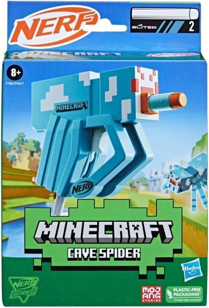 Бластер NERF Microshots Minecraft Micro Cave Spider F7967 купить на ...