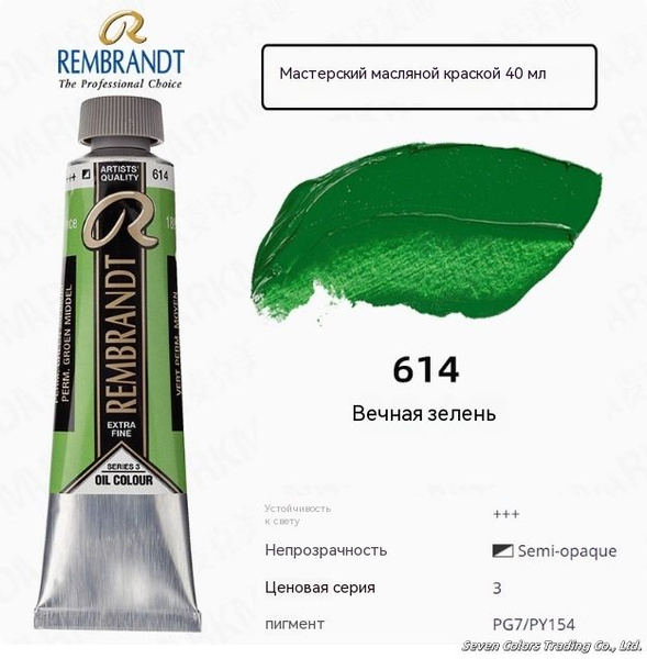 Rembrandt Краска масляная 1 шт., 40.614 мл. купить на OZON по низкой цене (2623958850)