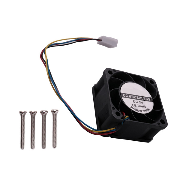 (O Y V F) совместим с Nano Cooling Fan 5V, 4PIN Reverse-Proof ...