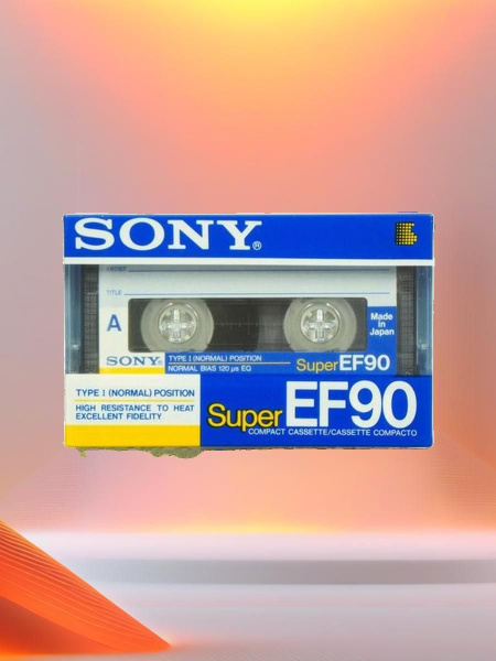 Аудиокассета Sony SUPER EF 90 1992 г.(1 шт) купить на OZON по низкой ...