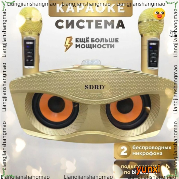 Эксклюзивная беспроводная караоке система SDRD SD306 Plus с двумя ...