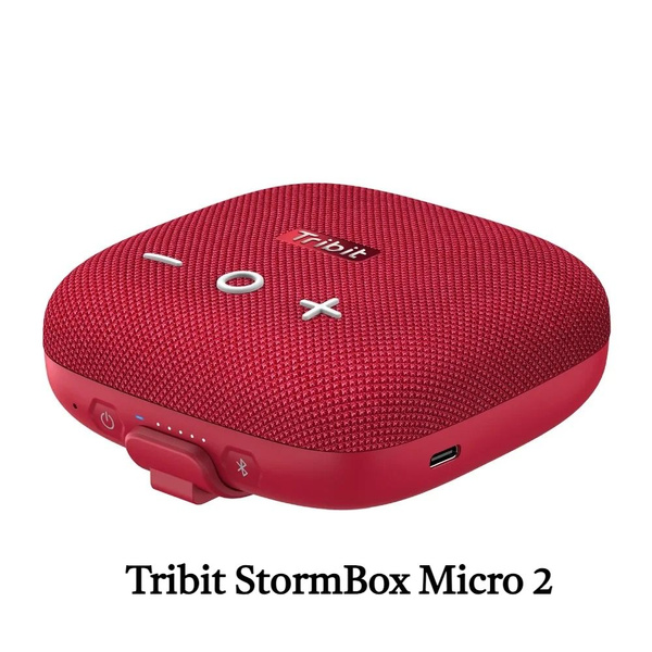 Tribit StormBox Micro 2 Портативный Bluetooth-динамик с глубокими ...