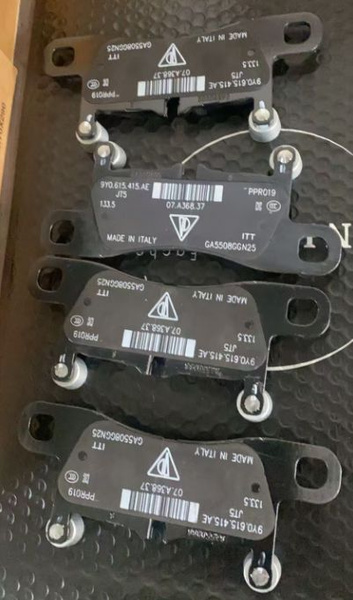 Porsche Колодки тормозные, арт. 9Y0698451AE купить на OZON по низкой ...