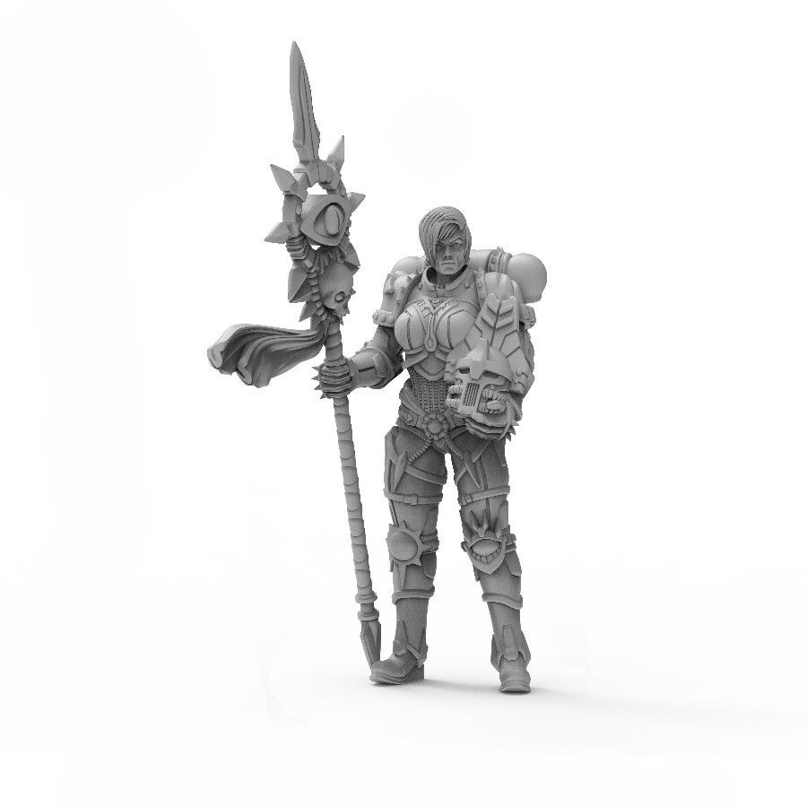 Фигурка космодесантник хаоса из ордена Тысяча Сынов для настольной игры ...