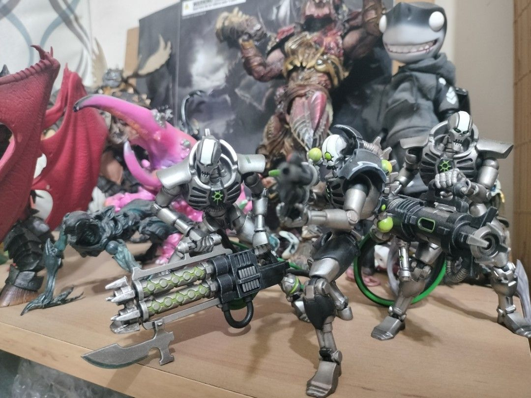 JOYTOY коллекционные игрушки 1/18 Warhammer 40K Blood Angels Captain ...