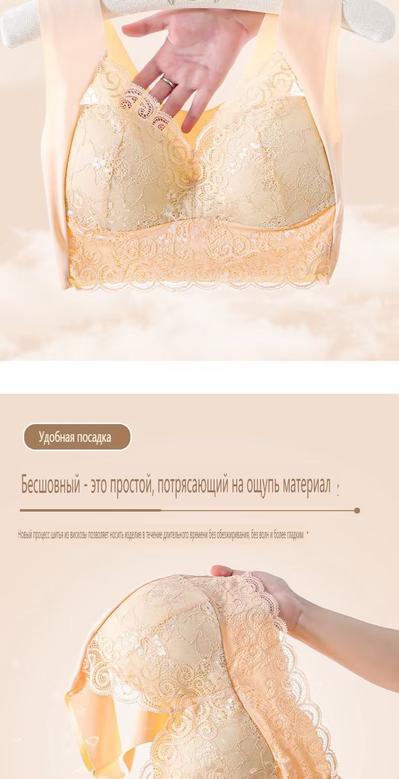 Комплект нижнего белья Женский Aueoeo пурпур Застежка BOA Полиэфирный шелк, размер 52 ...