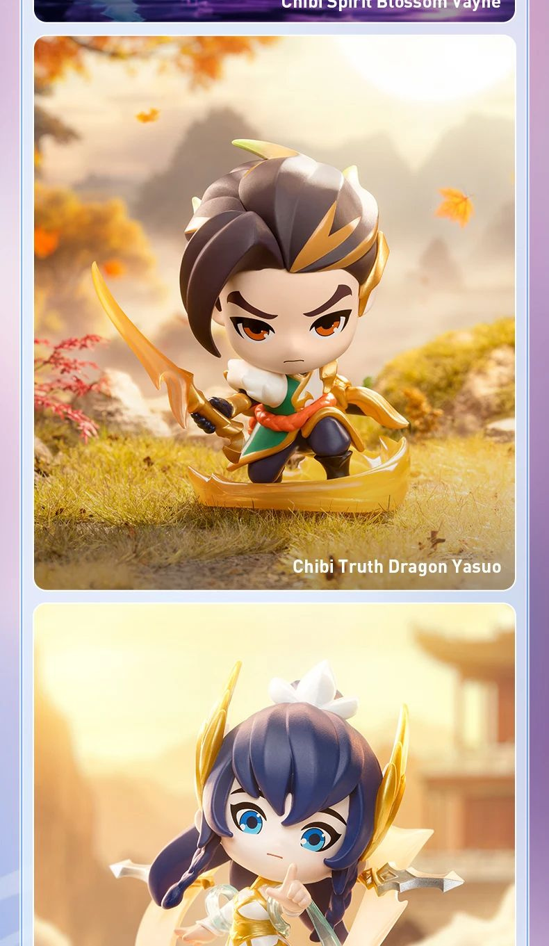 POPMART Лига Легенд фигурка / League of Legends Spirit Blossom Yone ...