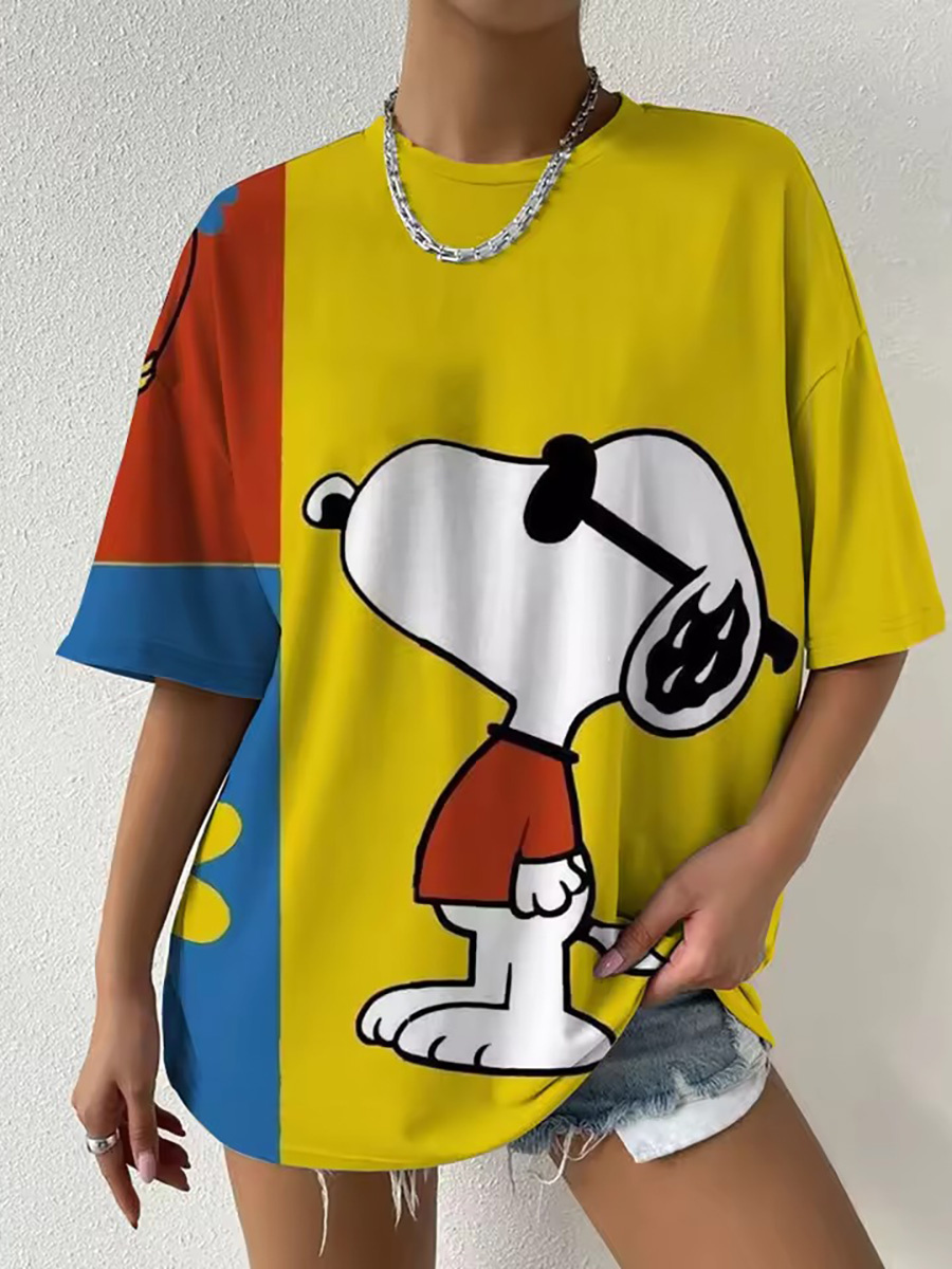 Футболка Женский золотой Короткий, размер 54 Полиэфирное волокно ...