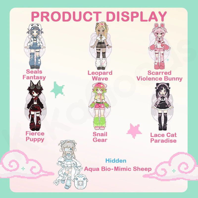 Кукла 1/12 BJD Electronic Pet Game World Series/Aqua Bio-Mimic Sheep ...