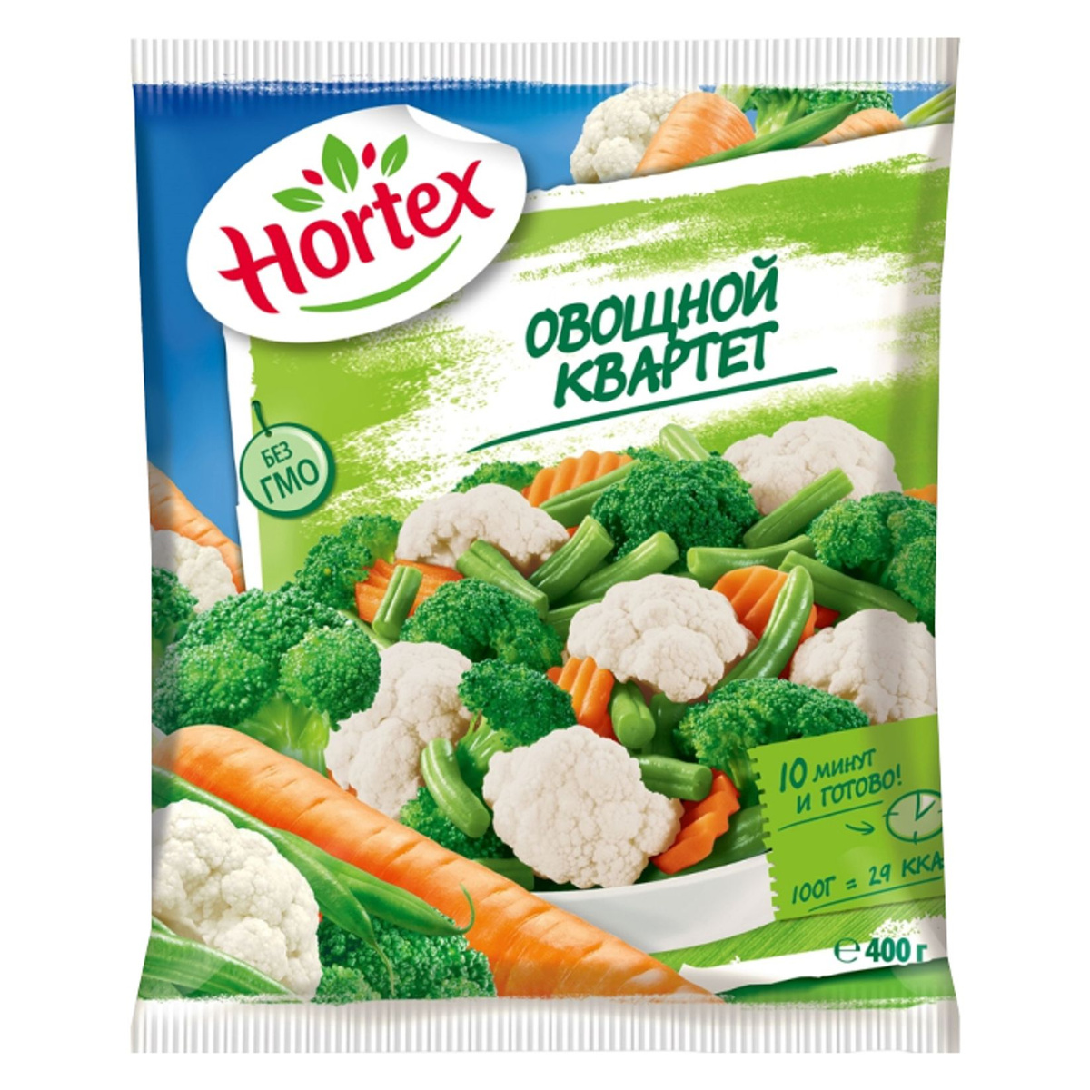 Овощная смесь Hortex Овощной квартет быстрозамороженная 400 г купить на OZON по низкой цене ...