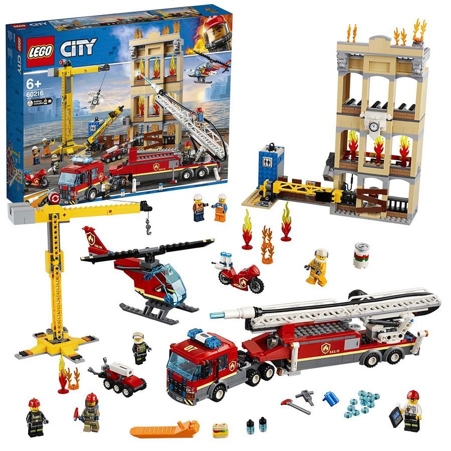 LEGO 60216 Конструктор пластиковый купить на OZON по низкой цене ...