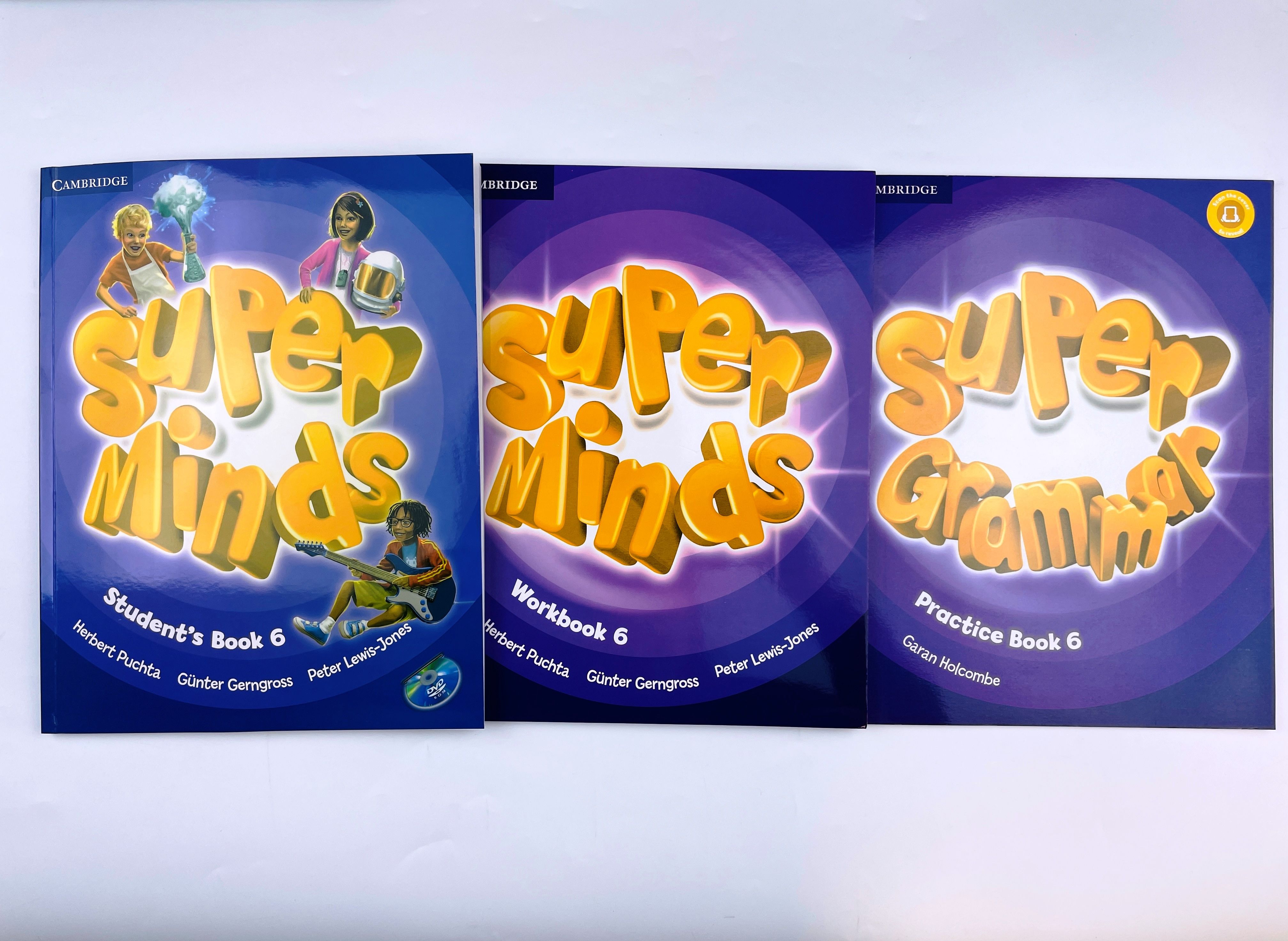 Super Minds 6 + Super Grammar 6 (first edition) Student's Book with CD + Workbook | Puchta ...