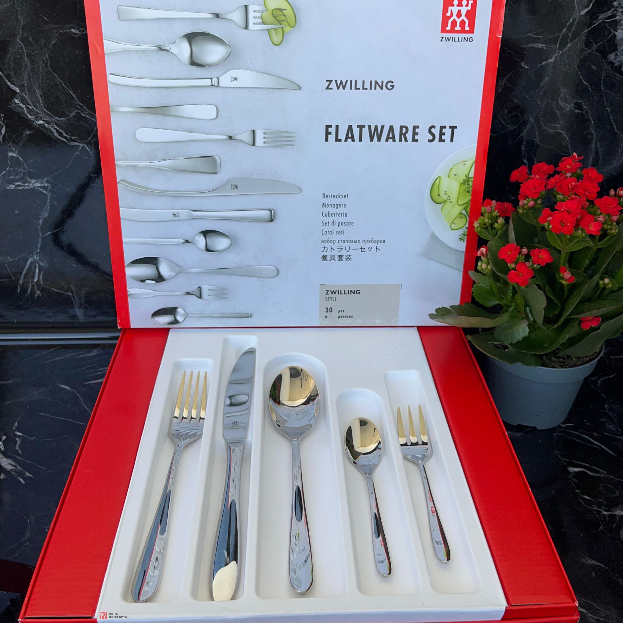 Набор столовых приборов ZWILLING Style 30 предметов, 07037-630 купить ...