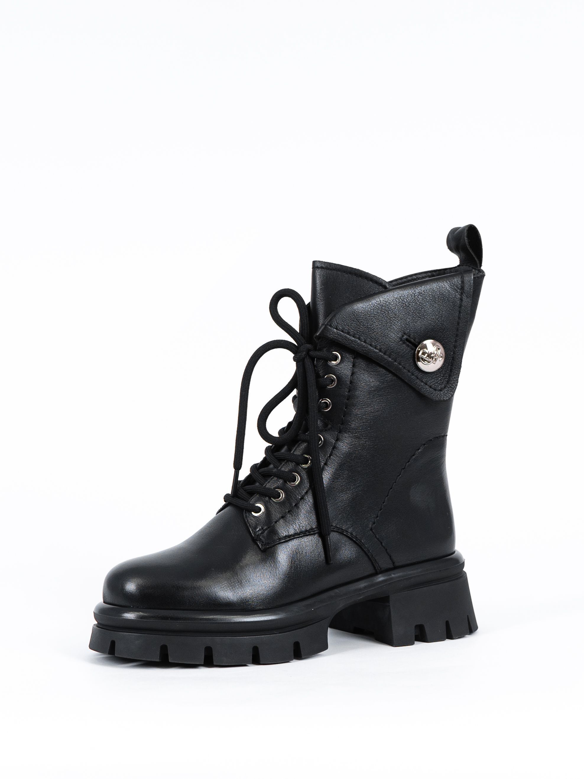 Ботинки Женский 365 shoes черный, размер 41 Зима G Каблук + платформа ...