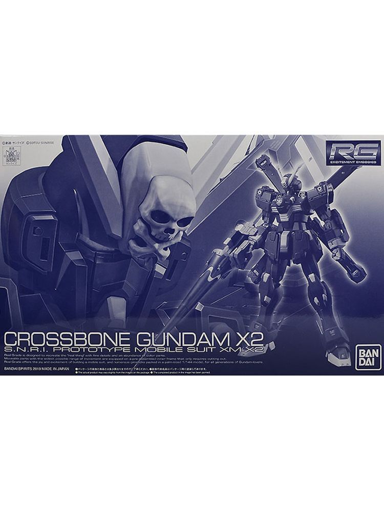 Фигурка Bandai RG PB Gundam 1/144 RG XM-X2 Crossbone Pirate Gundam X-2 ...