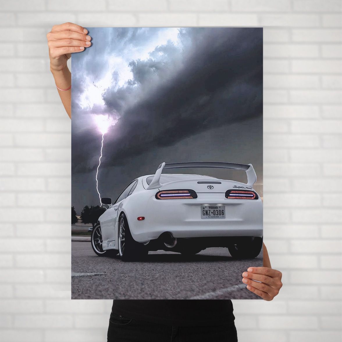 Постер HEAVEN POSTER Люди, Арт Toyota Supra 7, 84 60 купить c доставкой ...