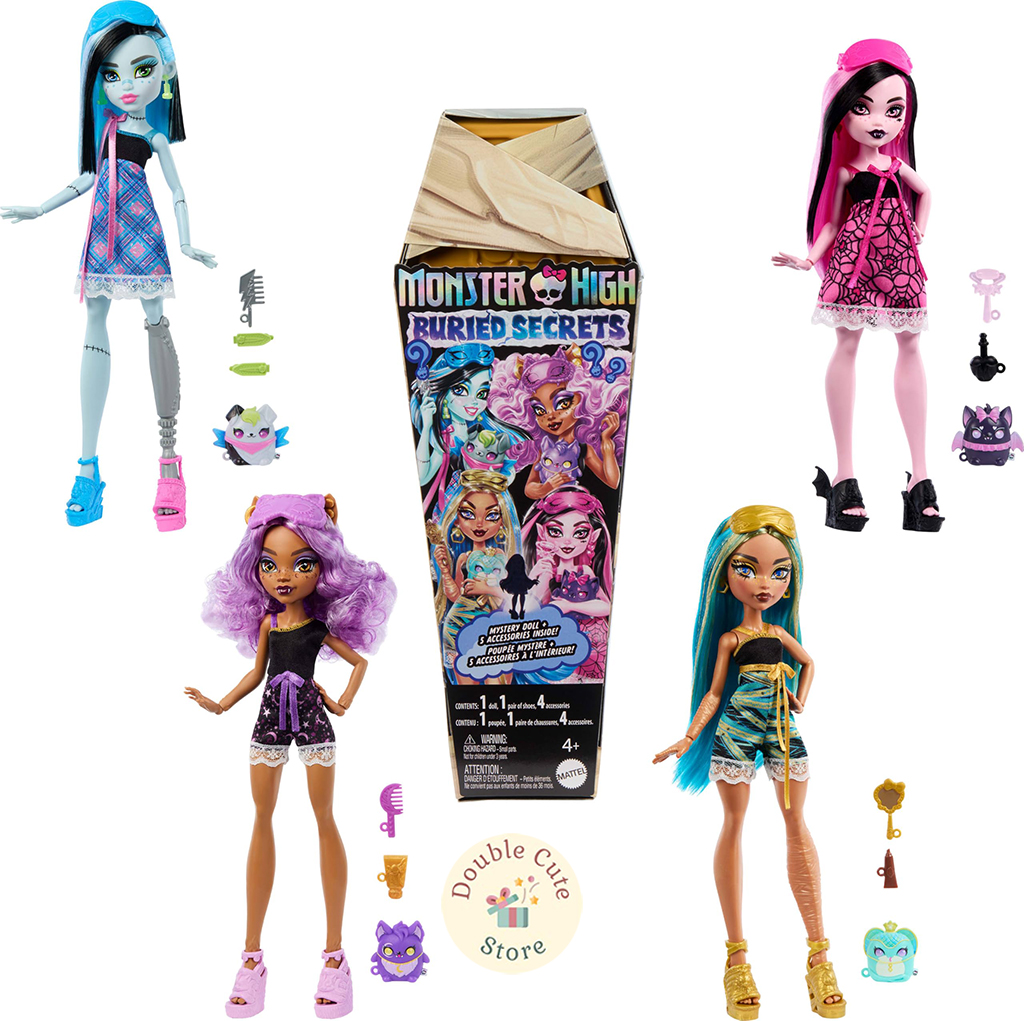 Кукла сюрприз 1 серия Monster High Buried Secrets купить на OZON по ...