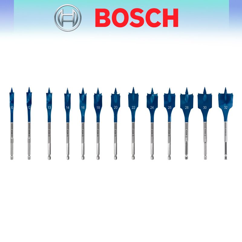 BOSCH 2608900336 Набор сверл Expert Self Cutting Speed Spade Подходит ...
