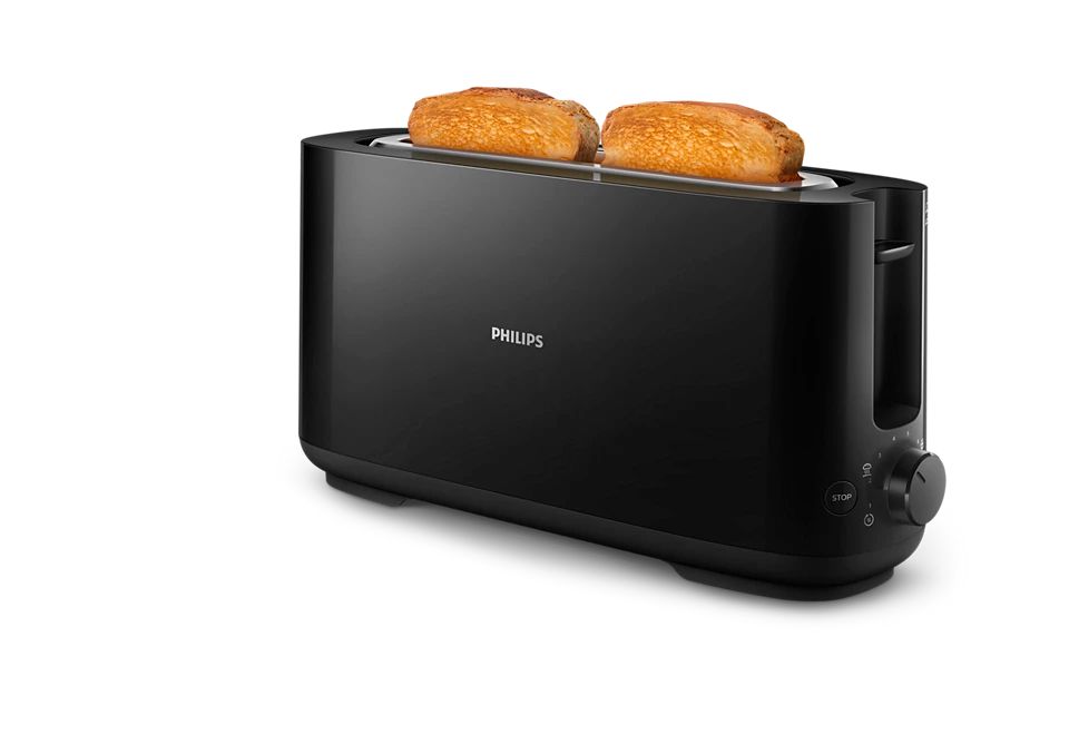 Philips Тостер HD2510/90 650 Вт тостов - 2, черный купить на OZON по ...