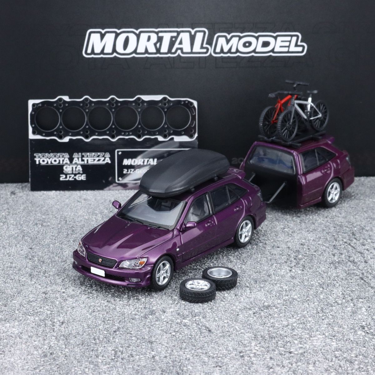 Mortal HEC SHOW 1:64 Toyota ALTEZZA Легковая модель автомобиля купить ...
