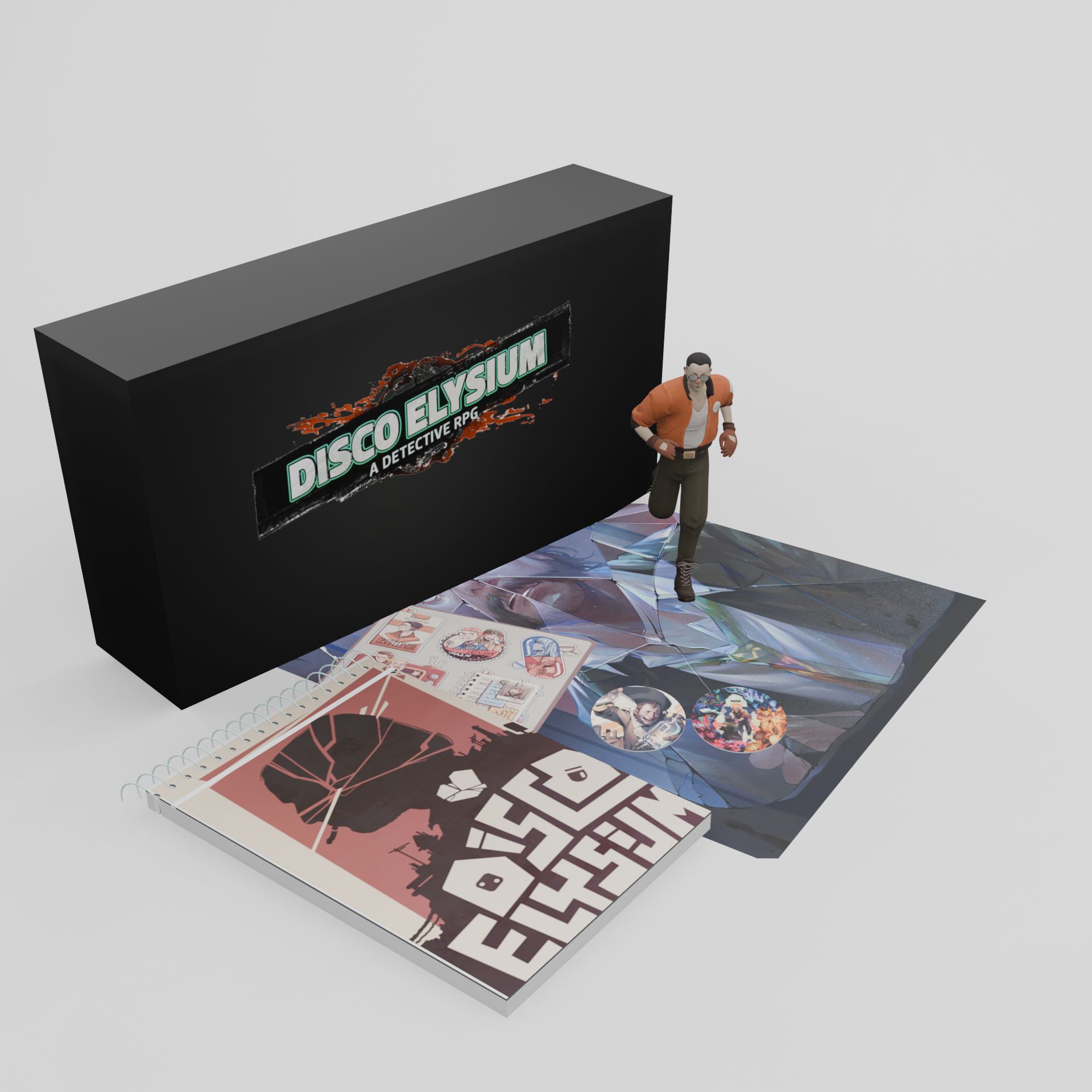 Disco Elysium Merch box (Диско Элизиум мерч бокс) купить c доставкой на ...