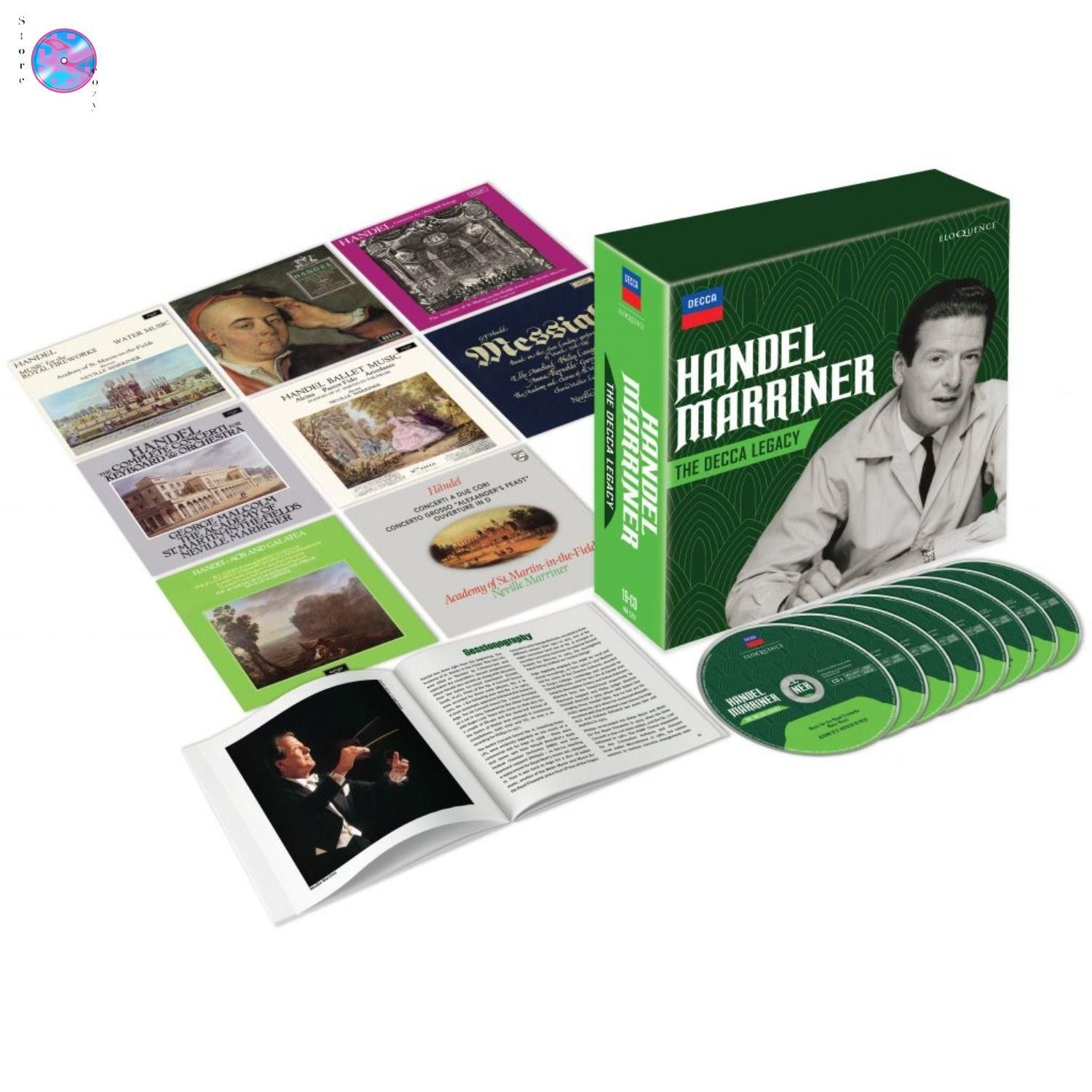 Музыка CD Handel, Marriner - The Decca Legacy, 19 x CD, Compilation ...