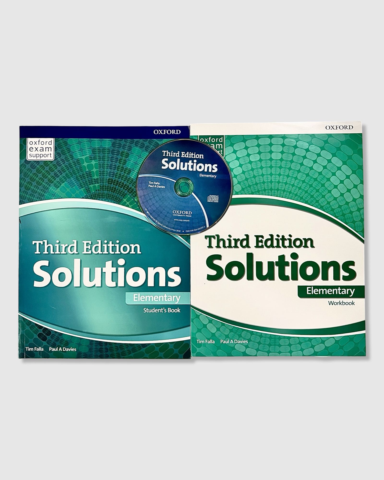 Solutions Third Edition Elementary. (Student's book + Workbook + диск ...