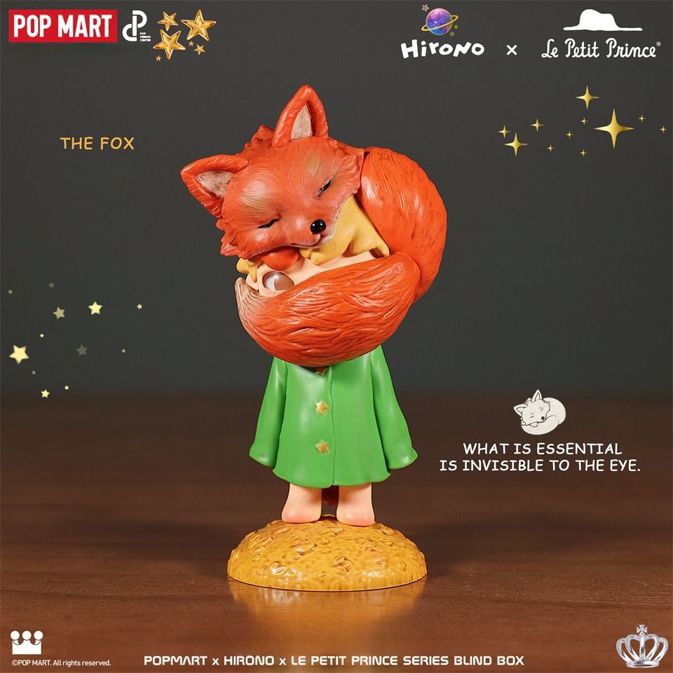 POP MART "The Fox" Hirono x Le Petit Prince Series Маленький принц ...
