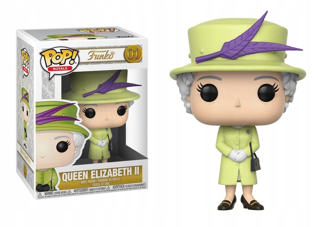 Фигурки Funko Pop ROYAL - Коллекционная фигурка Queen Elizabeth II ...