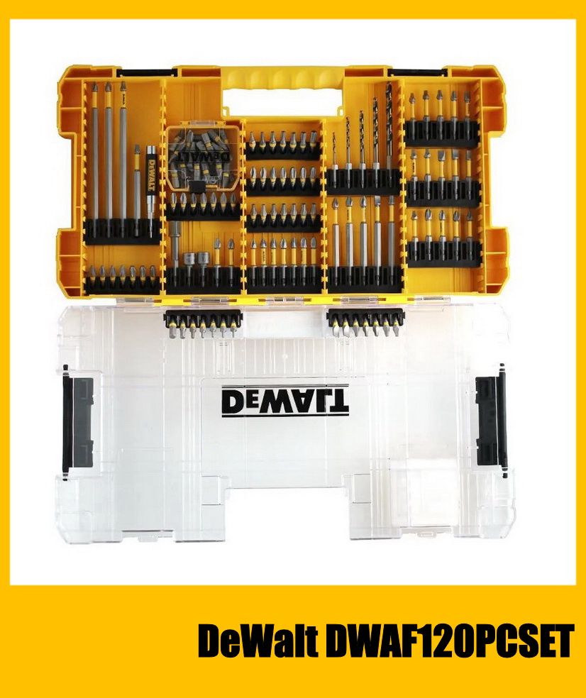 Набор бит и сверл DeWalt DWAF120PCSET 120пр. купить на OZON по низкой ...
