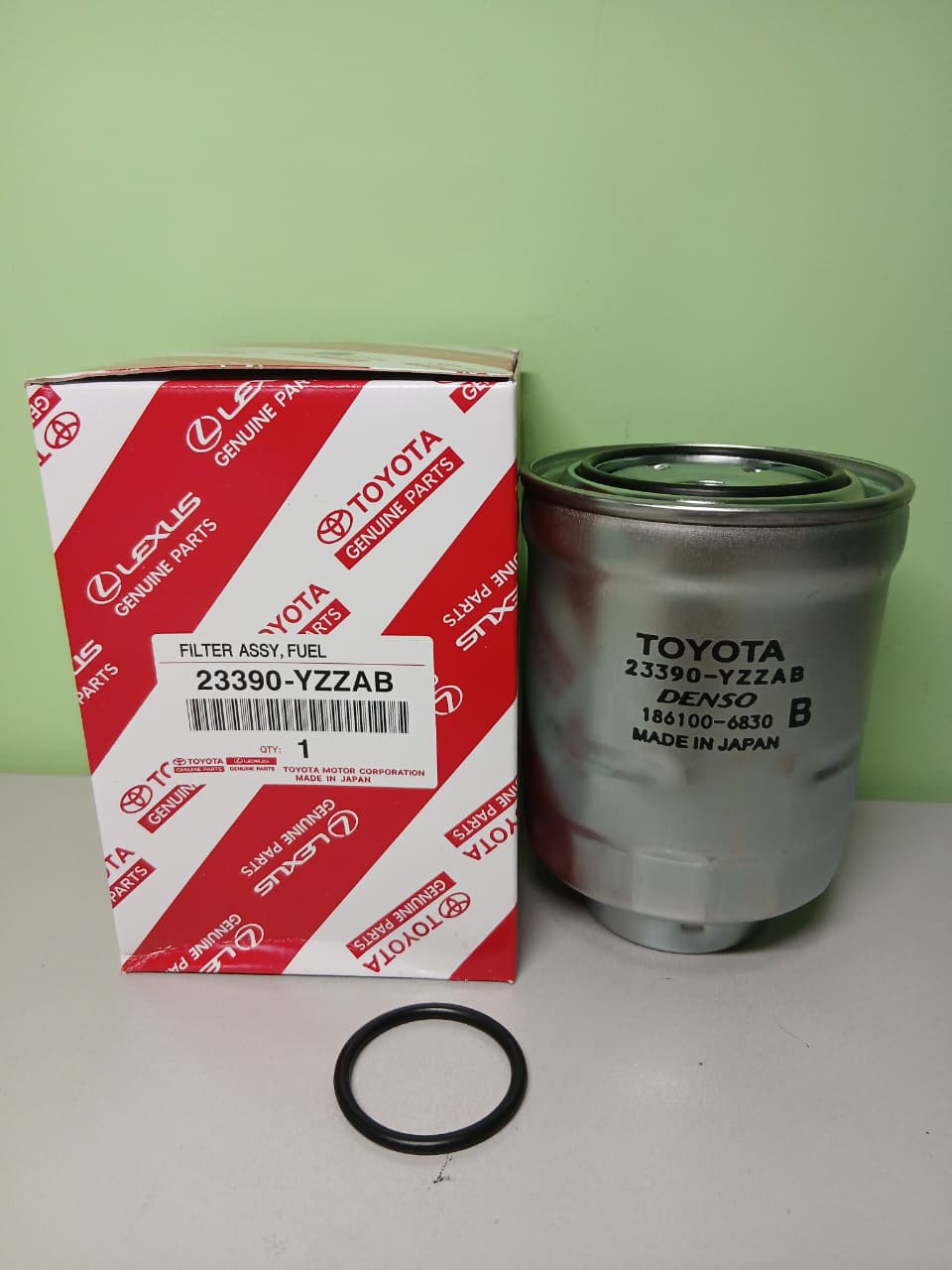 Фильтр топливный (FC-158) TOYOTA 23390-YZZAB купить на OZON по низкой ...