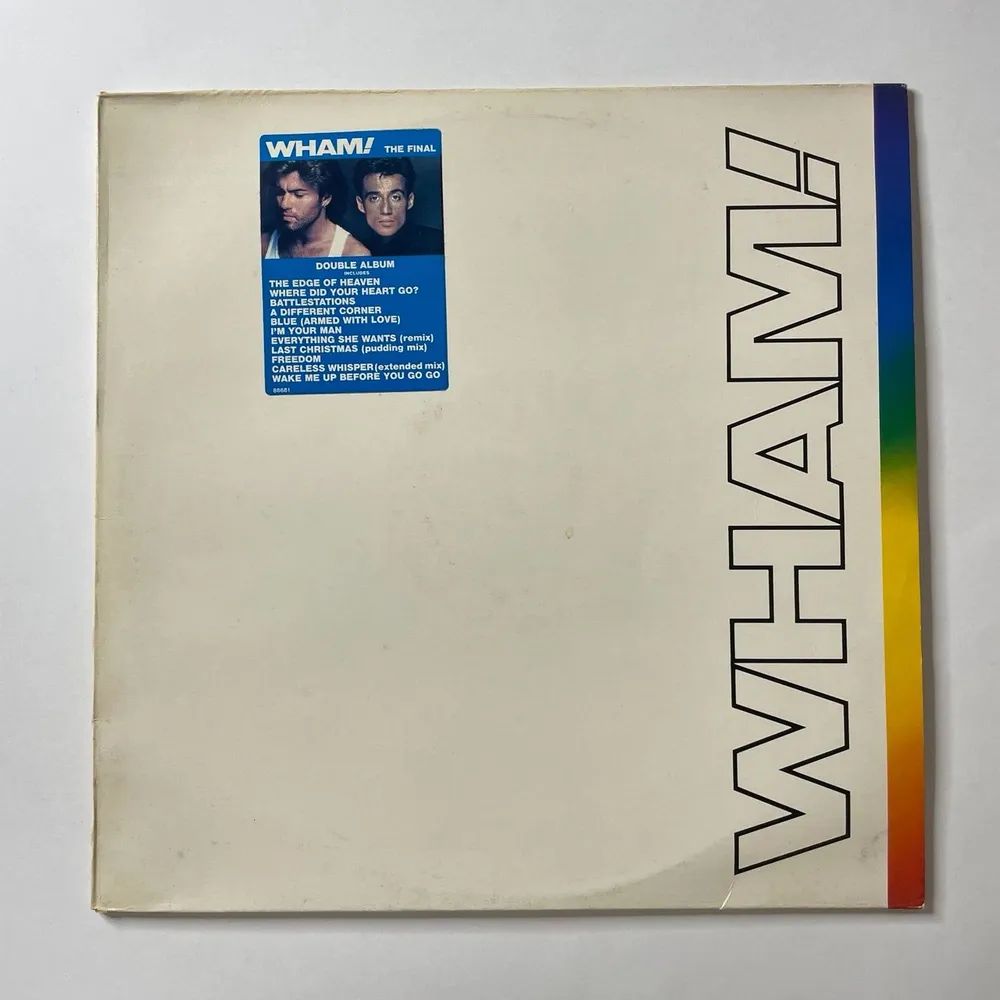 Винтажная виниловая пластинка LP Сборник Wham The Final Freedom купить ...