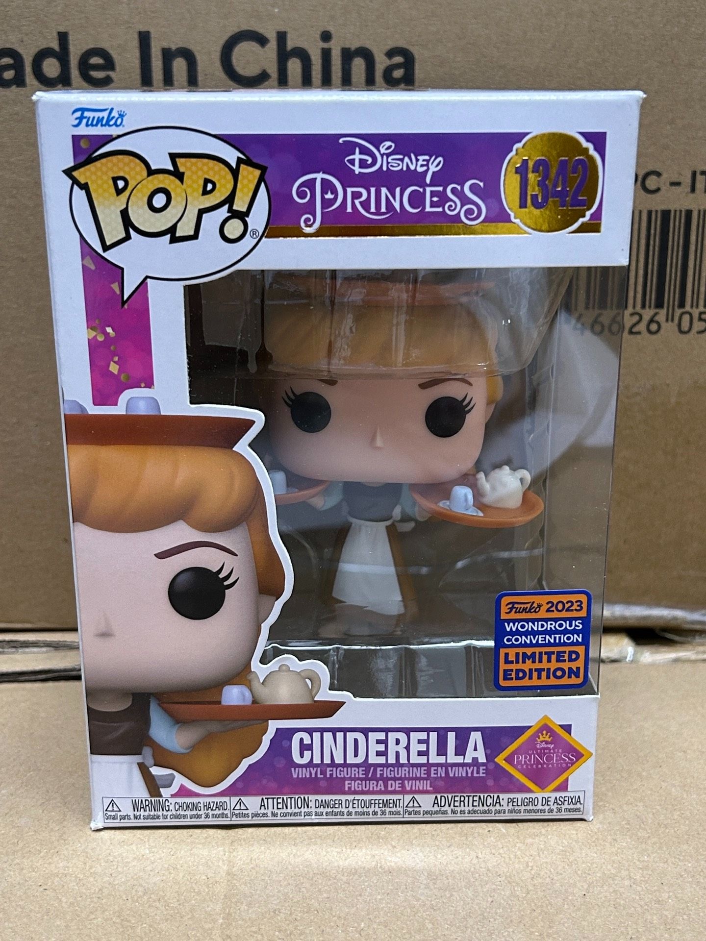 Фигурка Funko POP! Принцесса Диснея 1342# Золушка Cinderella Limited ...