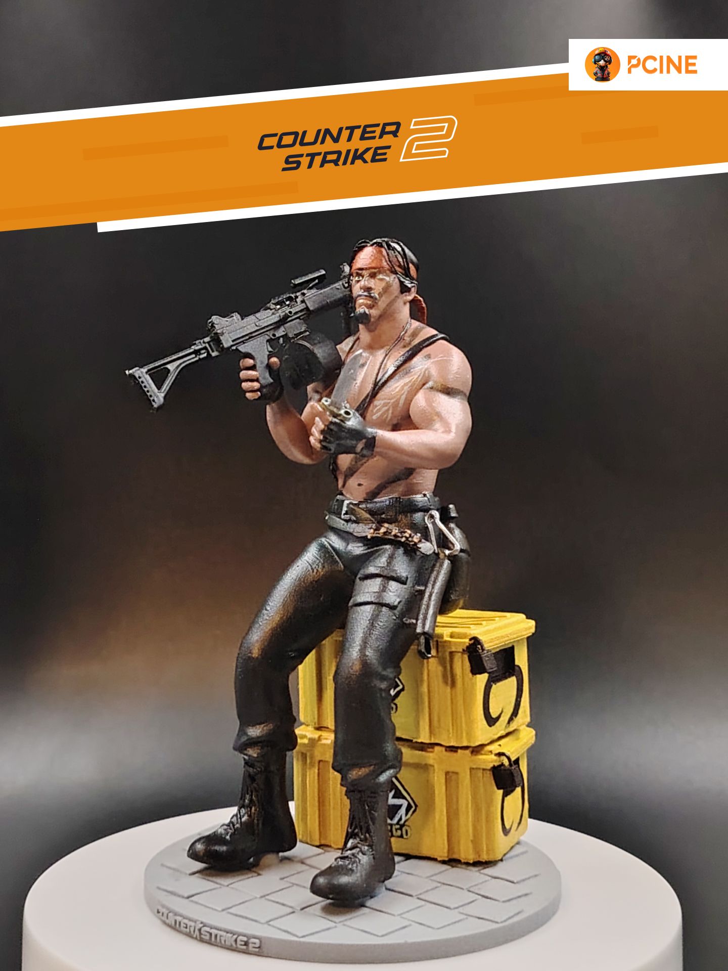 CS2 Фигурка/Моделька из игры Counter-Strike 2, Agent 'Medium Rare ...
