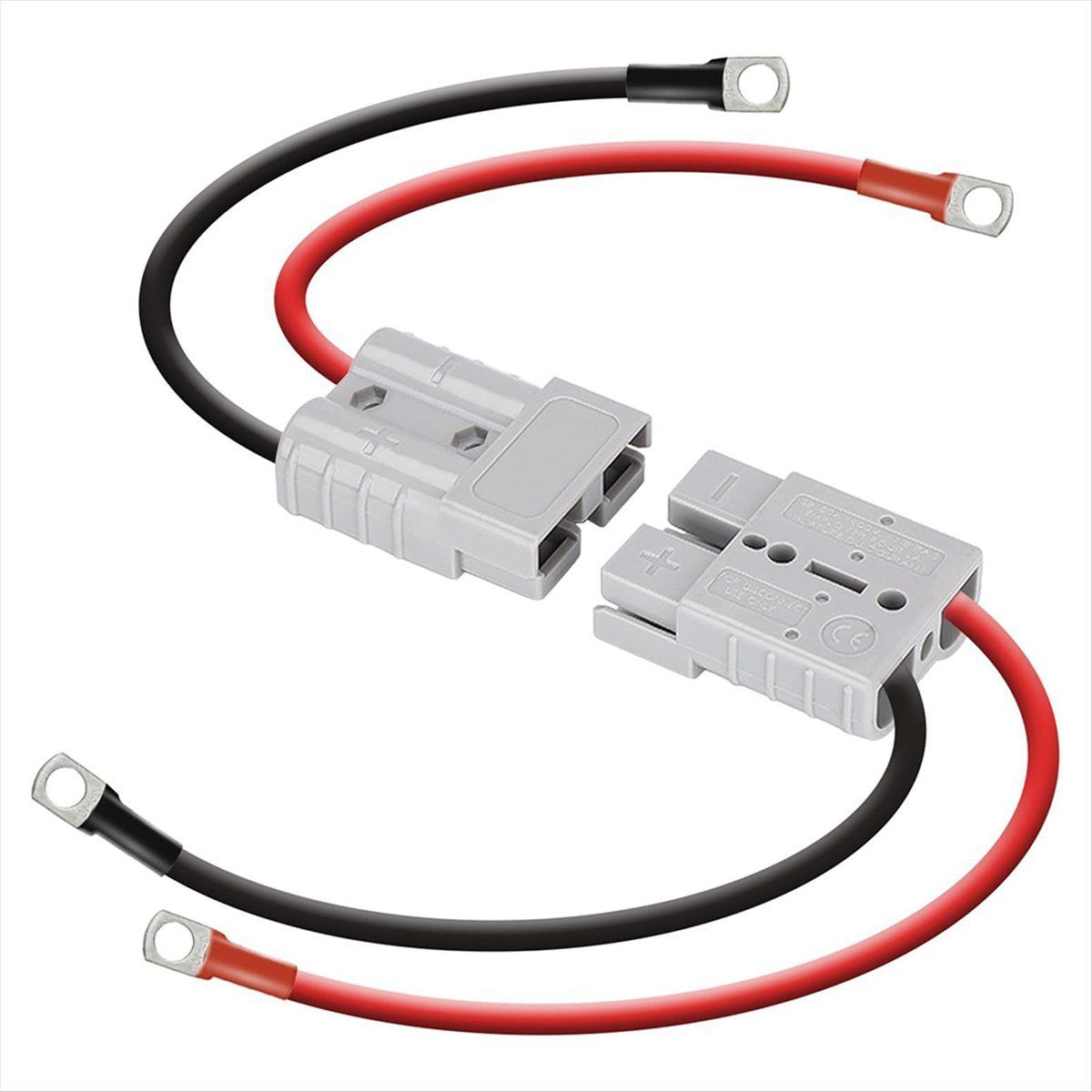 K2 Anderson Connector 50A Kit Plug 8 Guage 30cm Battery Cables ...