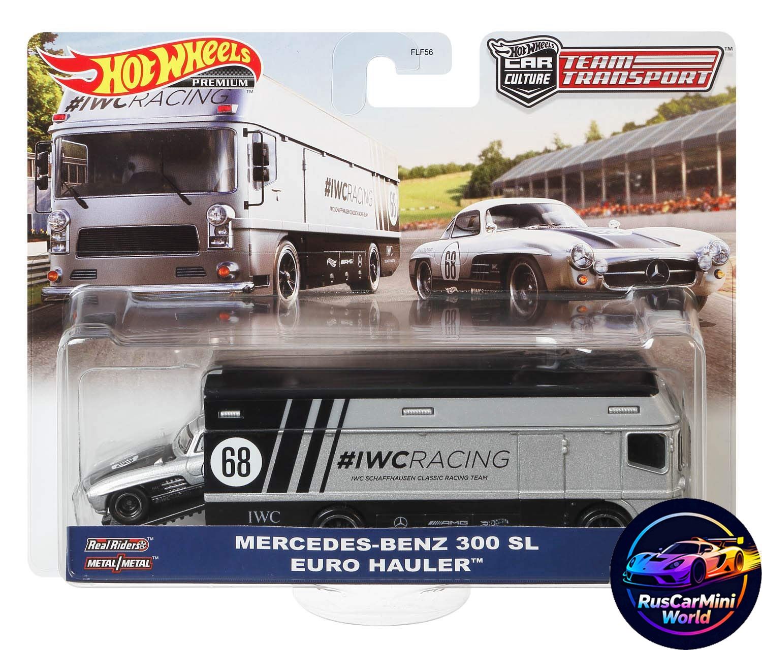 Машинка Hot Wheels Team Transport FLF56:Mercedes Benz 300 SL Euro ...