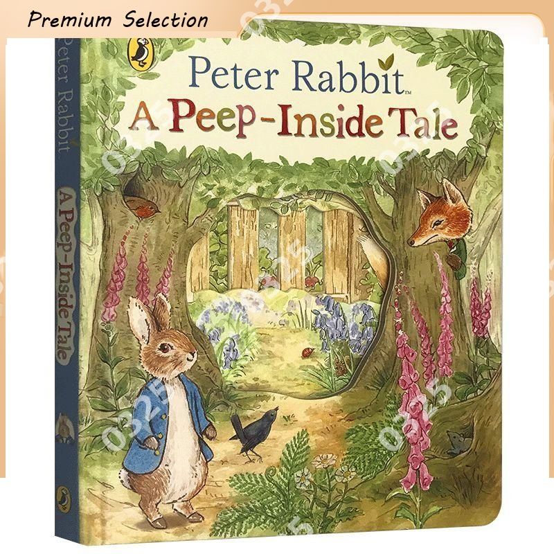 Peep Inside Peter Rabbit A Board book Colouring English Activity Story ...